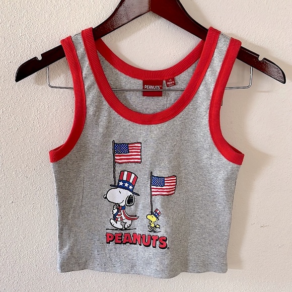 Peanuts | Tops | Peanuts Snoopy Muscle Tee | Poshmark